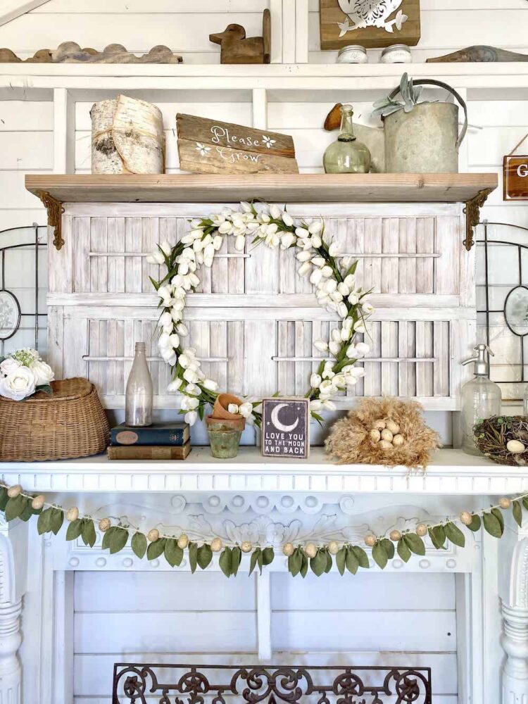 Easy Shutter Shelf DIY