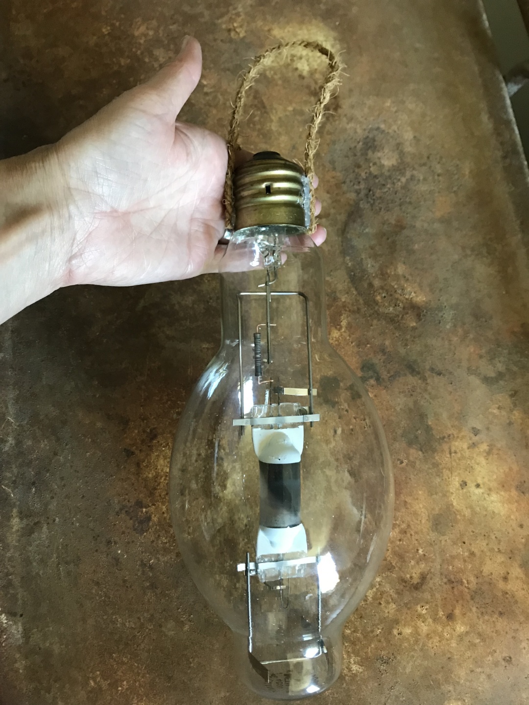 Rustic Hanging Light Bulbs - Hootshack