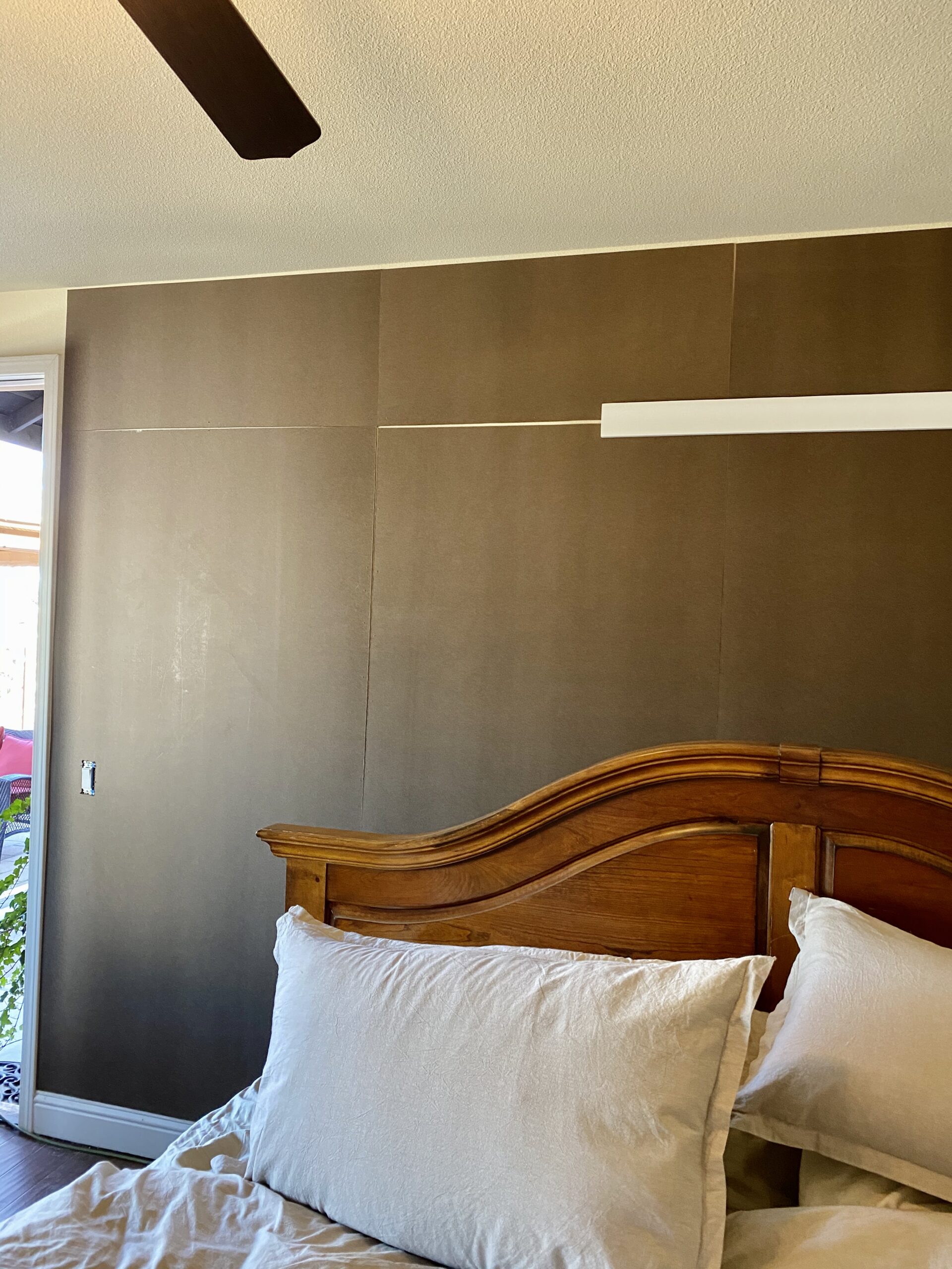Diy Board And Batten Bedroom Wall Hootshack