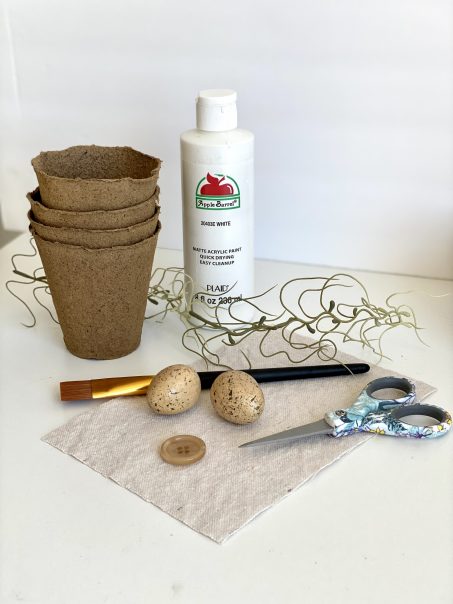 DIY Mini Flower Pots With Eggs - Hootshack