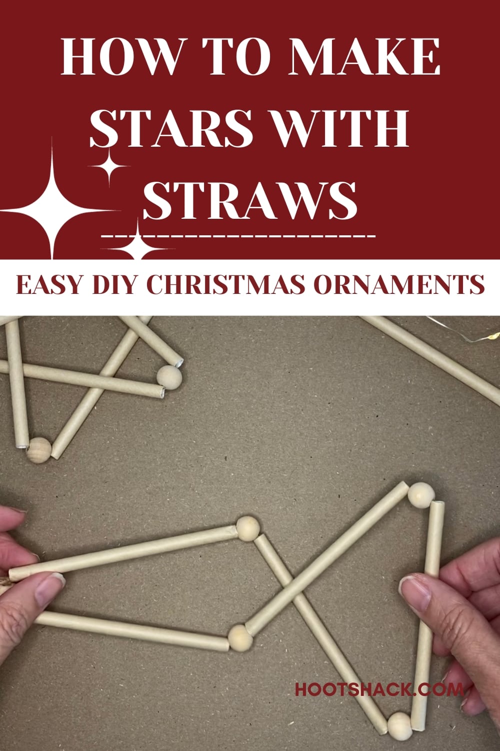 How To Make Stars Out of Straws : Easy Tutorial With Photos