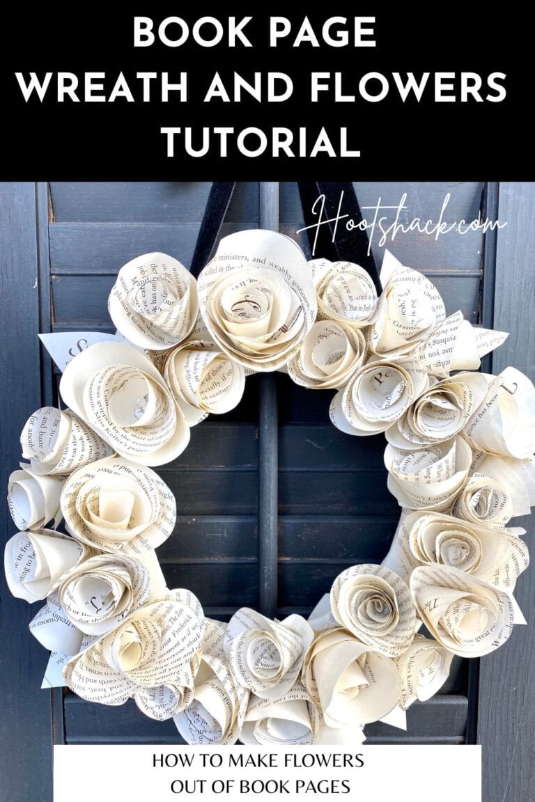 How To Make Flowers Out Of Book Pages | Fast and Easy!